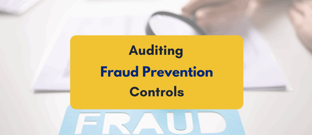Auditing Fraud Prevention Controls | PKC Management Consulting