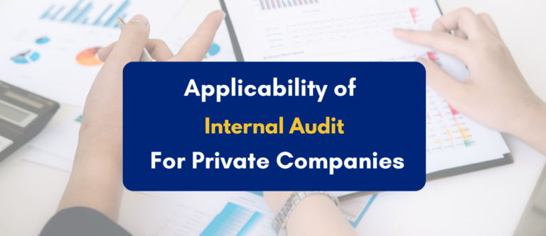 Applicability of Internal Audit for Private Companies